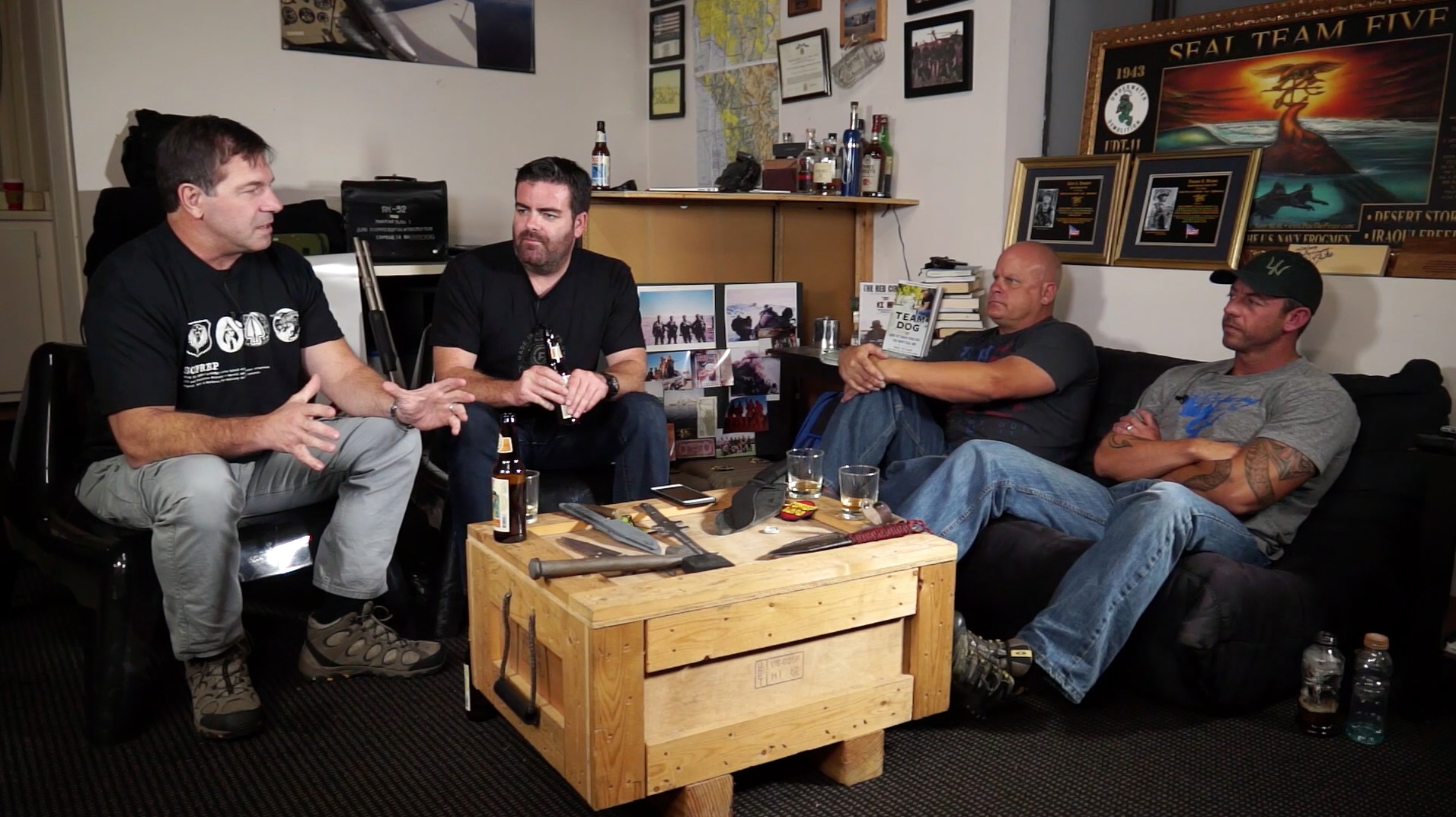 Episode 1: Inside the Team Room: U.S. Navy SEALs. | Inside the Team ...