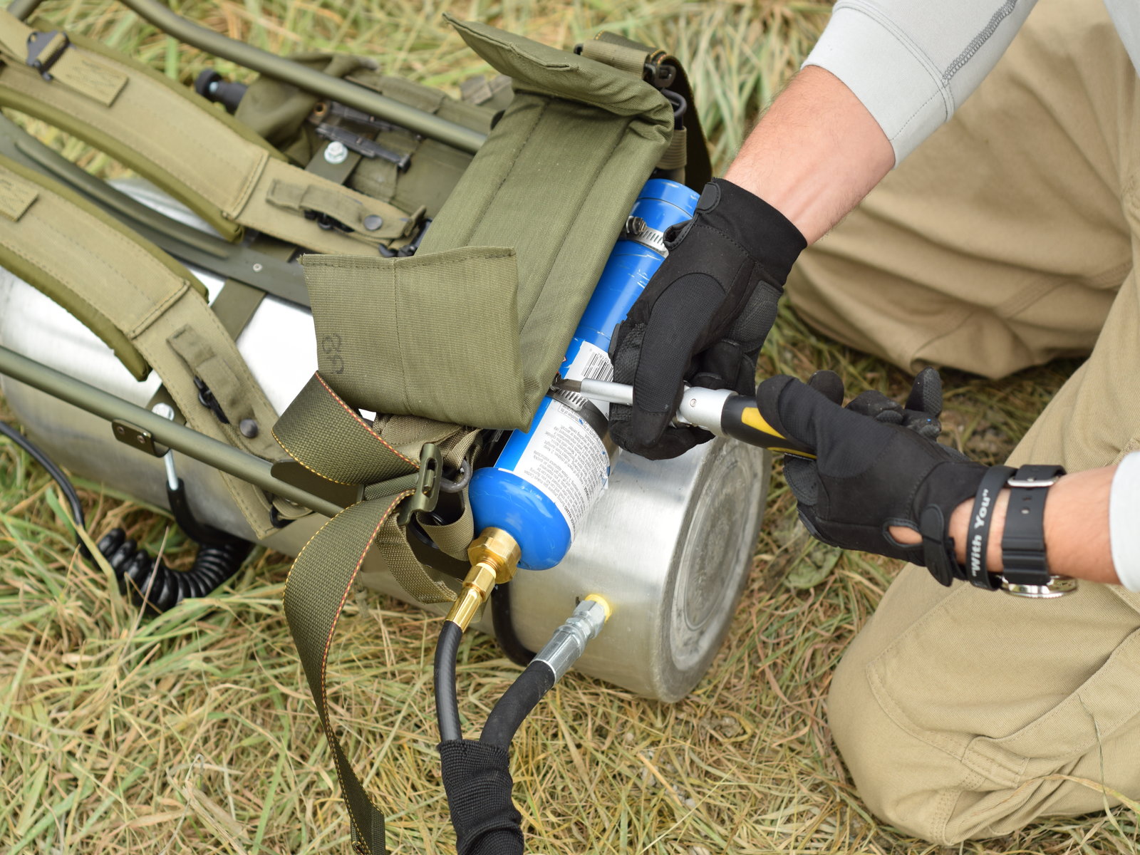 The X15 Personal Flamethrower in action | SOFREP