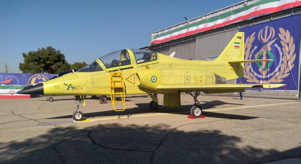 Iran Unveils Final Prototype Of Its Homegrown Advanced Trainer Jet ...