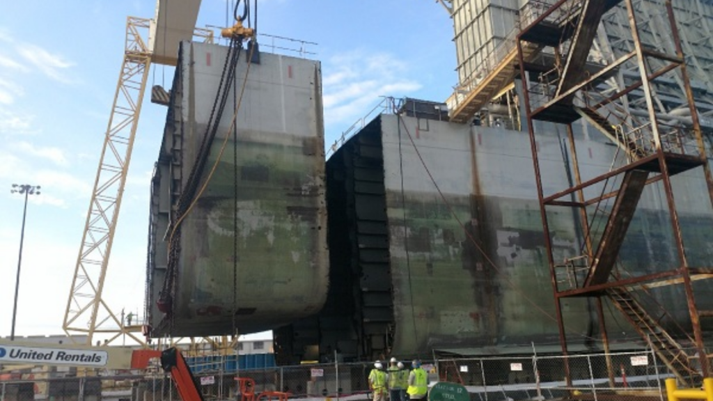 End of an Era: Navy’s Historic Nuclear Support Barge Decommissioned ...