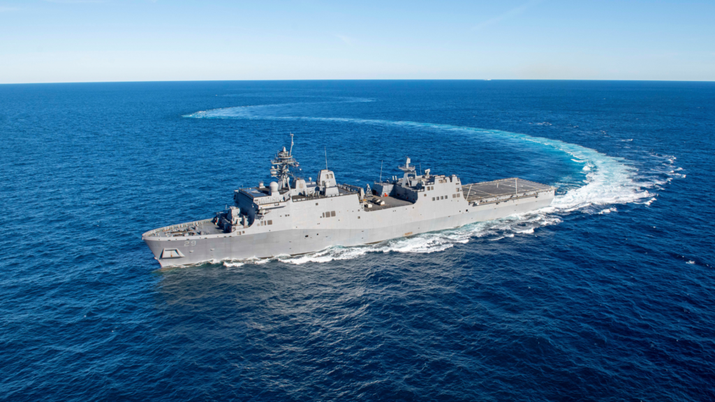 Ingalls Shipbuilding Triumphs with USS Richard M. McCool Jr. Builder’s ...