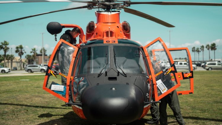 MH-65 Dolphin helicopter (Image source: DVIDS)