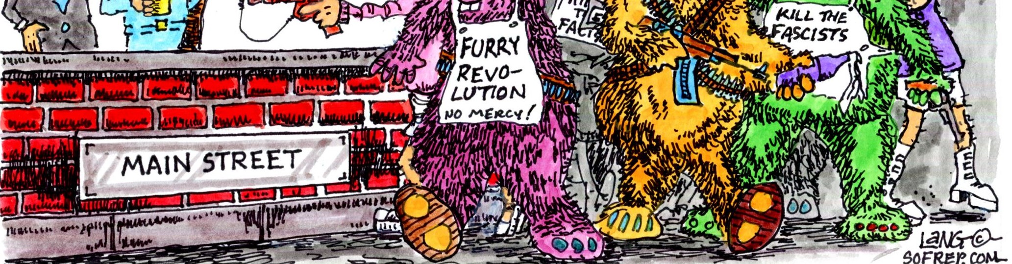 SOFREP Cartoon: Revolution on Main Street | SOFREP