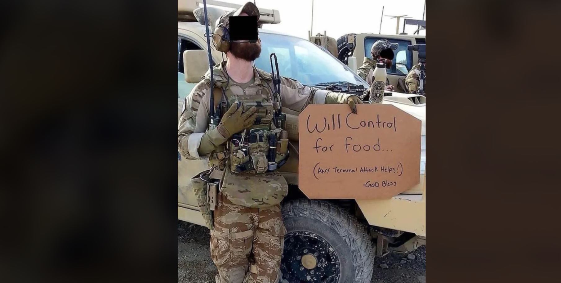 SOF Pic of the Day: "Will Control for Food" - Hunger in the Ranks | SOFREP